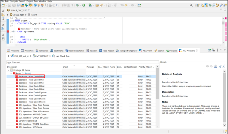 Secure Your Custom Code with the Cybersecurity Extension for SAP - Layer Seven Security