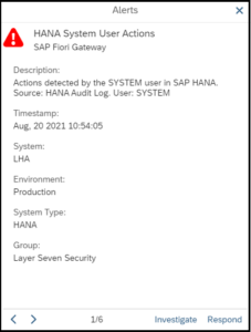 Securing the SYSTEM User in SAP HANA - Layer Seven Security