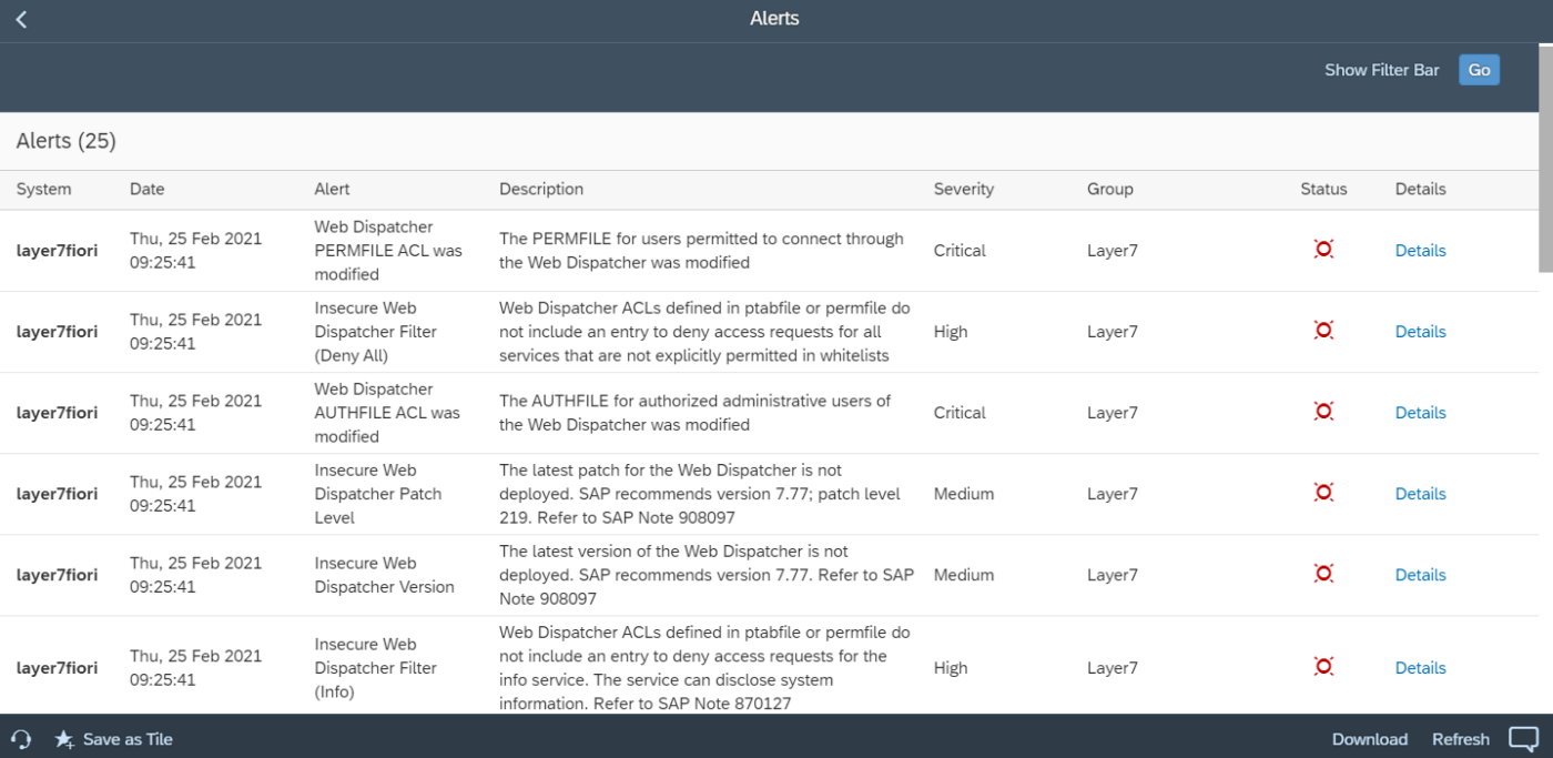 Securing The Web Dispatcher With The Cybersecurity Extension For Sap Layer Seven Security