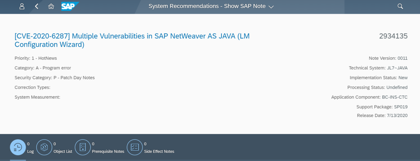 RECON: Secure Your Systems with SAP Solution Manager - Layer Seven Security