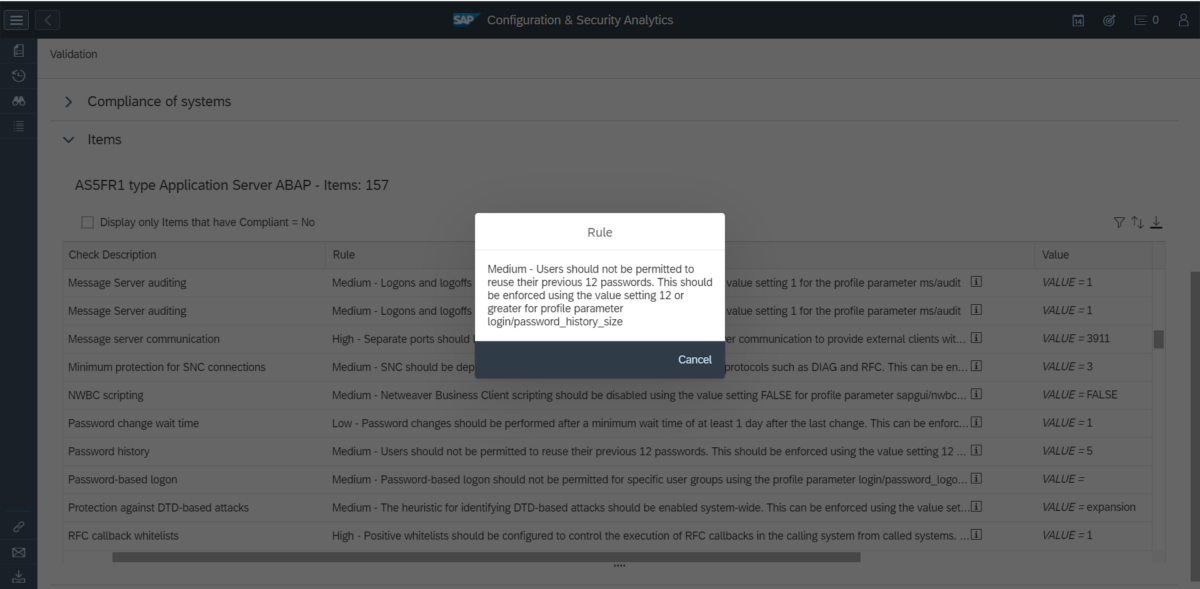 Security Analytics with SAP Focused Run - Layer Seven Security