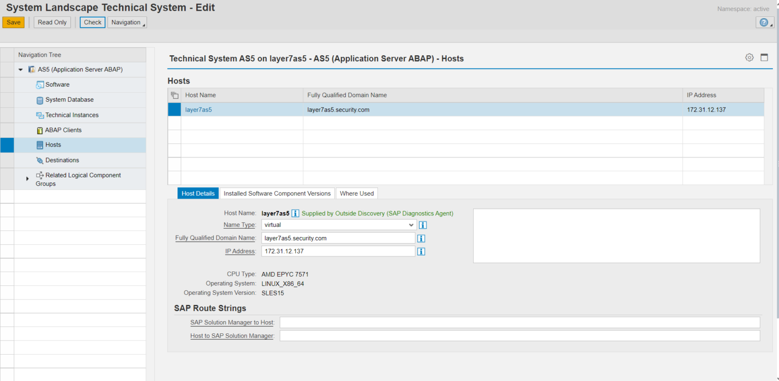 Maintaining System Inventories with SAP Solution Manager - Layer Seven Security