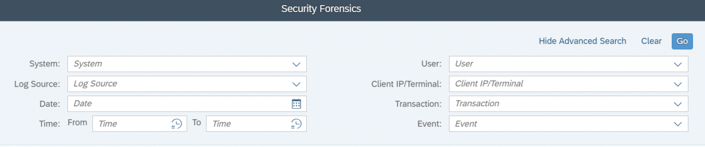 Security Forensics With Sap Solution Manager Layer Seven Security