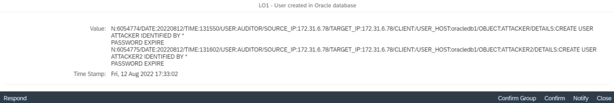 Securing Oracle Databases for SAP - Layer Seven Security